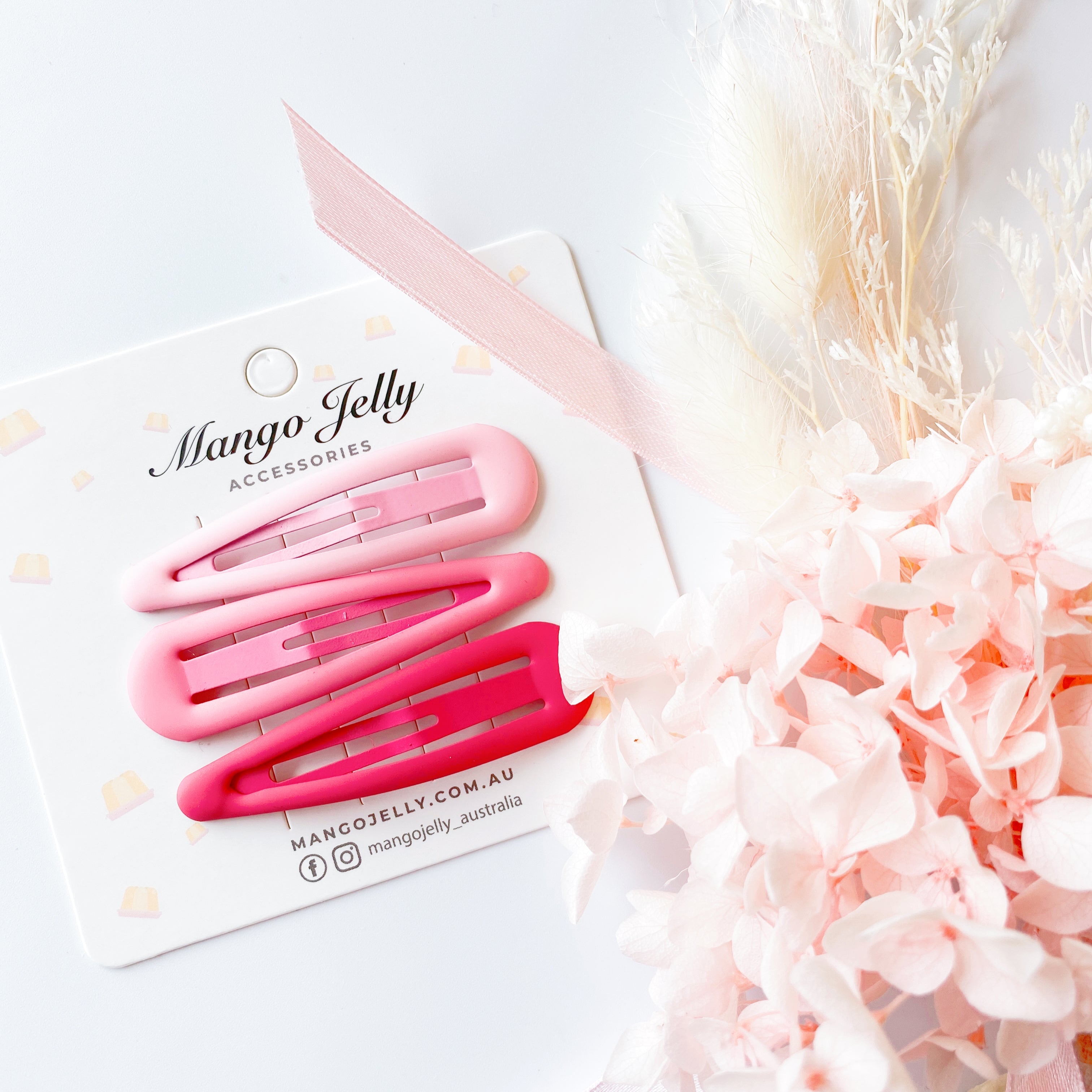 Pink | Large Pastel Coated Classic Snaps – Sugar High Collection